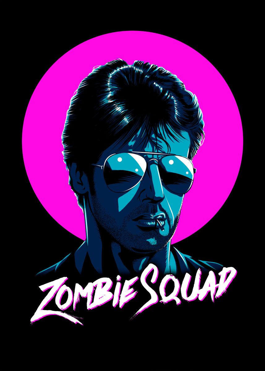 'Zombie Squad' Poster, picture, metal print, paint by Denis Orio Ibañez ...