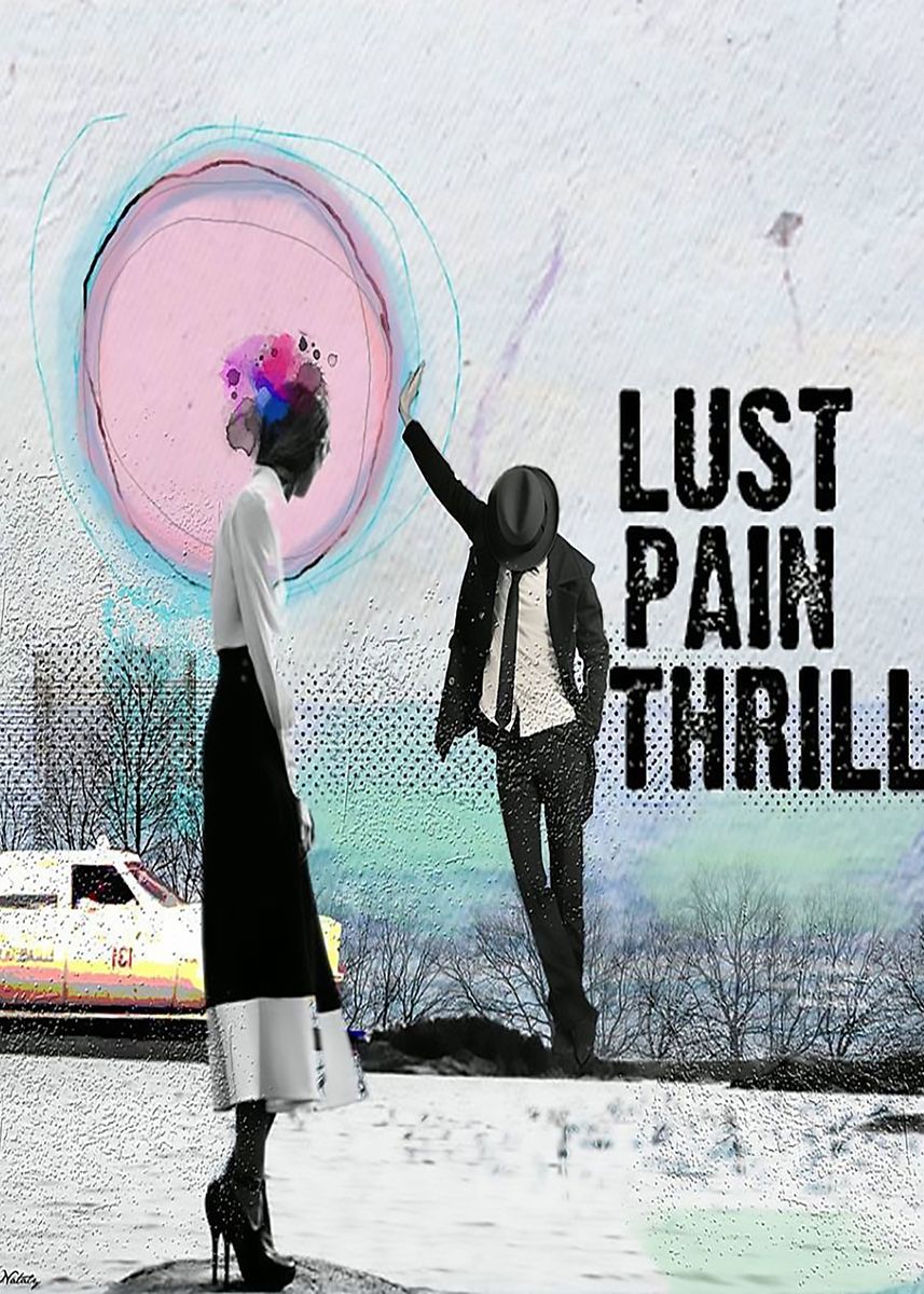 'Pain' Poster by Natasa Vladisavljevic | Displate