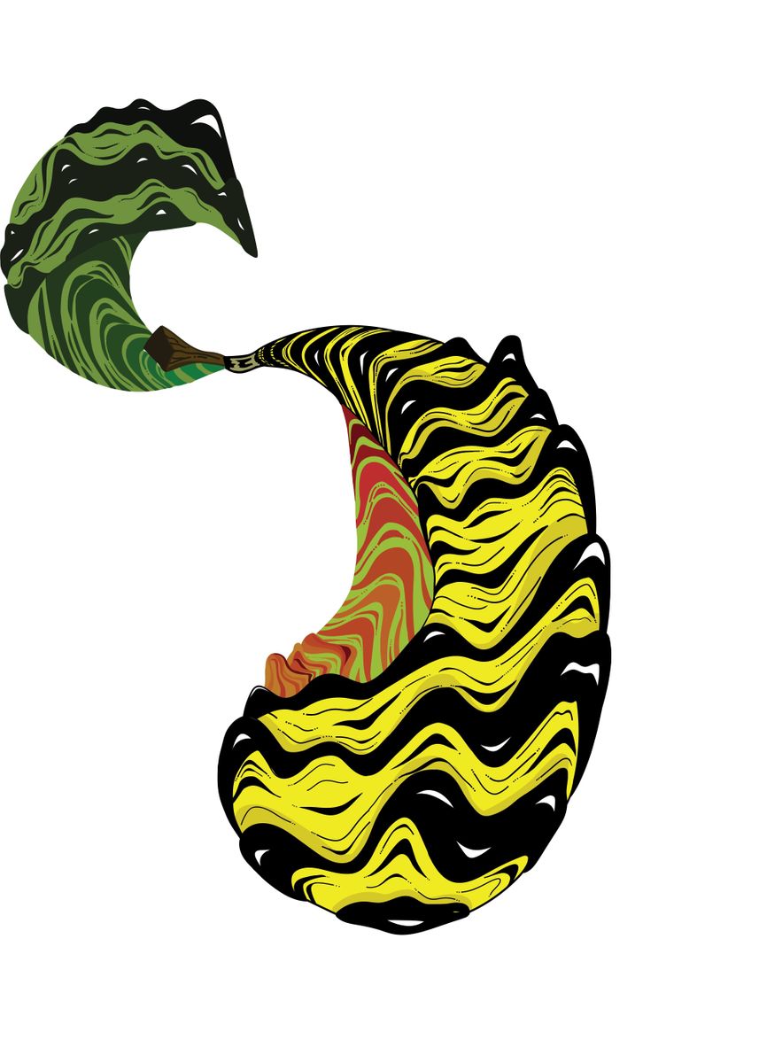 'Melting pear ' Poster by | Displate