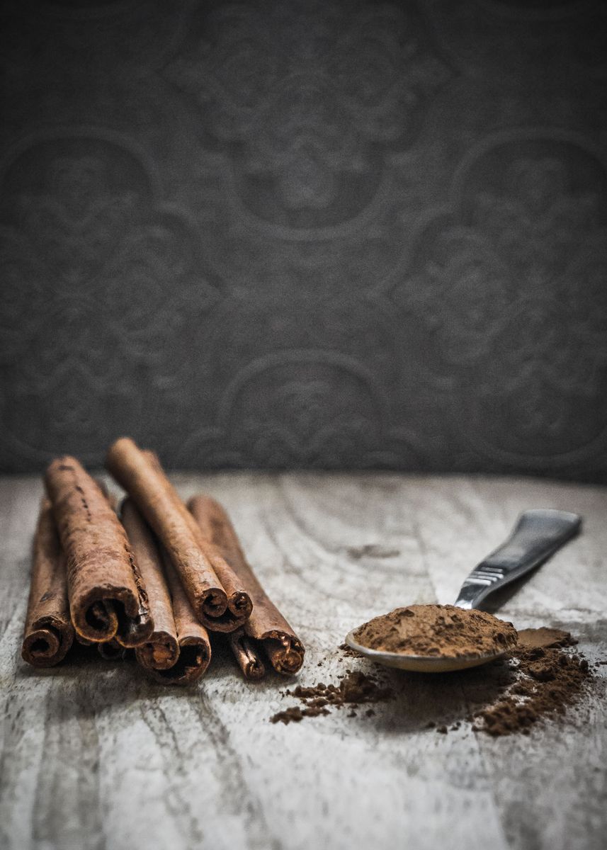 'Cinnamon' Poster, picture, metal print, paint by JBJart Justyna Jaszke ...