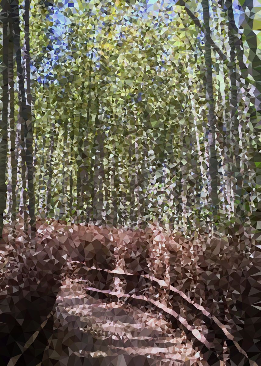 'Serenity ' Poster, picture, metal print, paint by Matt Channon | Displate