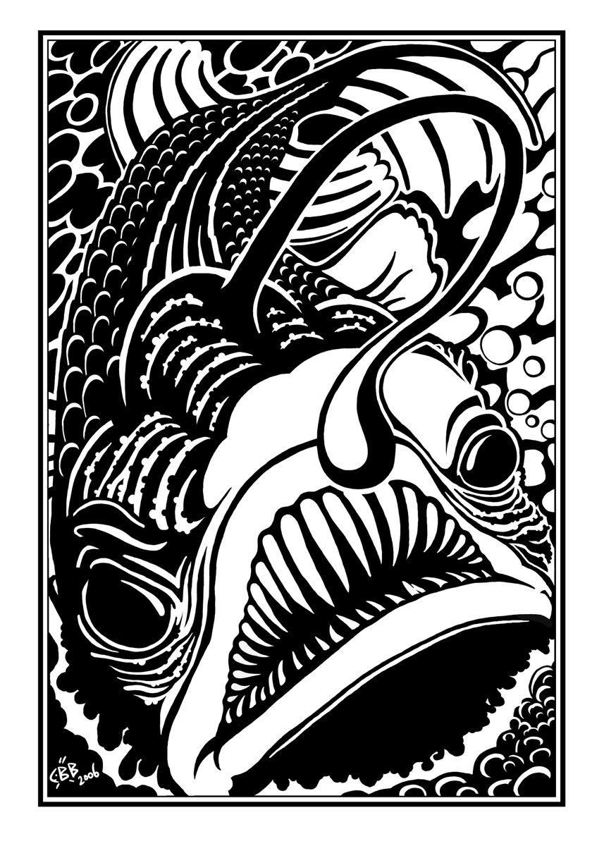 'Lophius' Poster by Vladimir Solovev | Displate