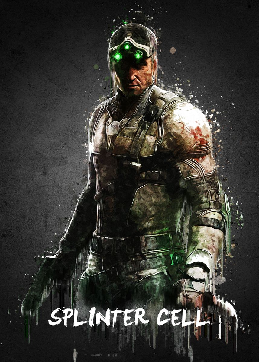 'Splinter Cell' Poster, picture, metal print, paint by Gab Fernando ...