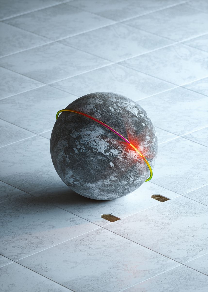 'Baller' Poster, picture, metal print, paint by Constantin Paschou ...