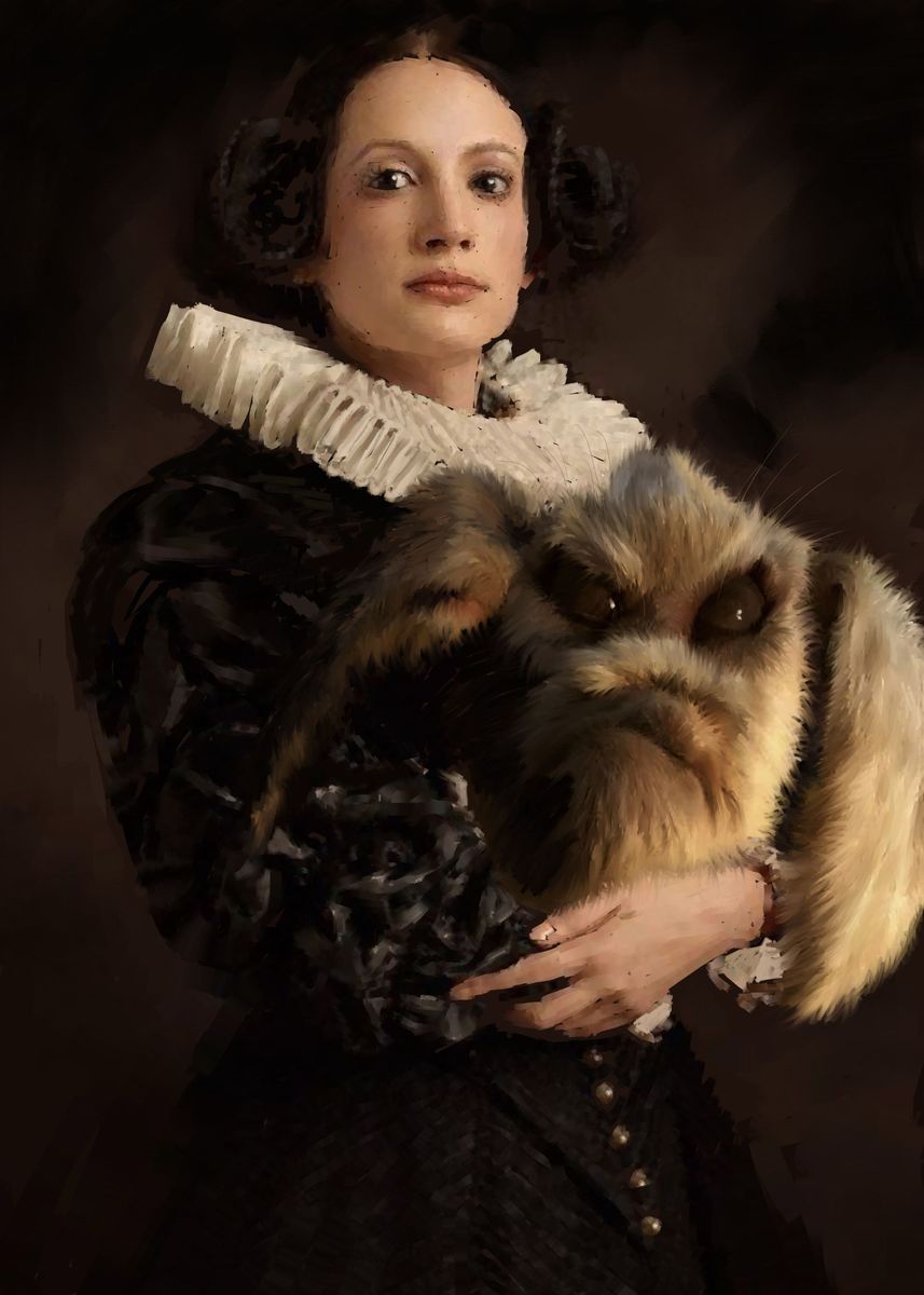 'An Elizabethan study' Poster by Ian Banks | Displate