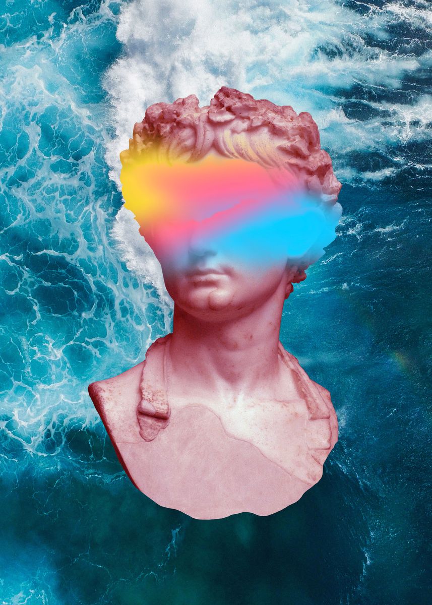 'Zor' Poster, picture, metal print, paint by Dorian Legret | Displate