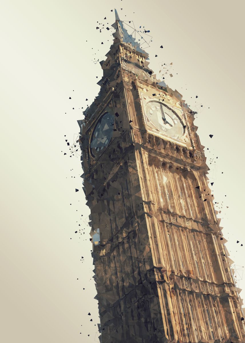 'London' Poster by Benjamin Cremer | Displate