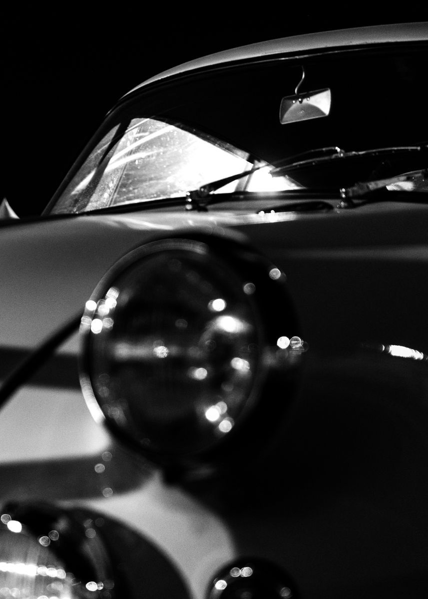 'Classic Car Night' Poster, picture, metal print, paint by David B ...
