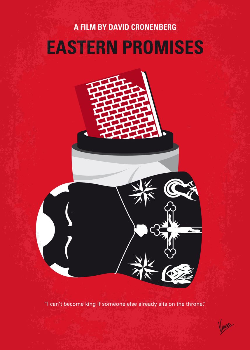 'No969 My Eastern Promises ' Poster, picture, metal print, paint by ...