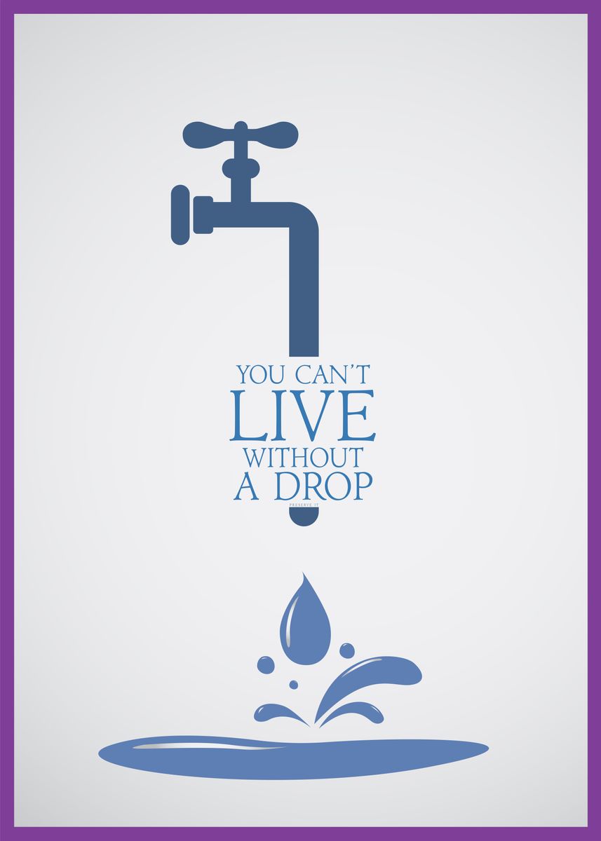 'Live without a dop' Poster, picture, metal print, paint by Yusuf ...