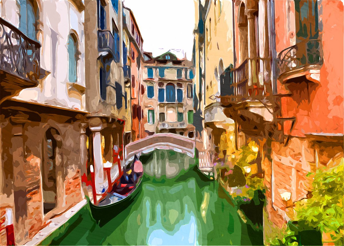 'Venice II' Poster by Benjamin Cremer | Displate