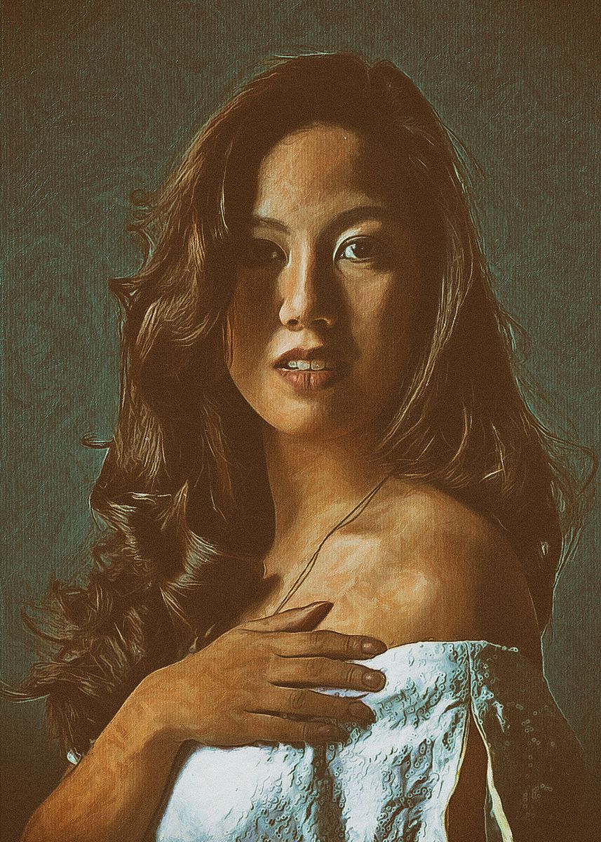 'Katrina' Poster, picture, metal print, paint by Don Clavo de Comer ...