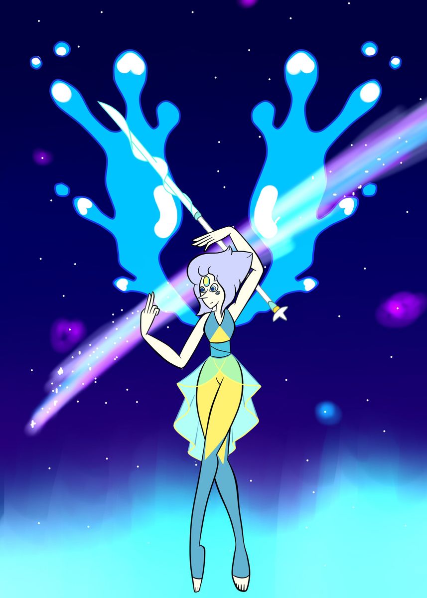 'Space Dance' Poster, picture, metal print, paint by Thomas Provencher ...