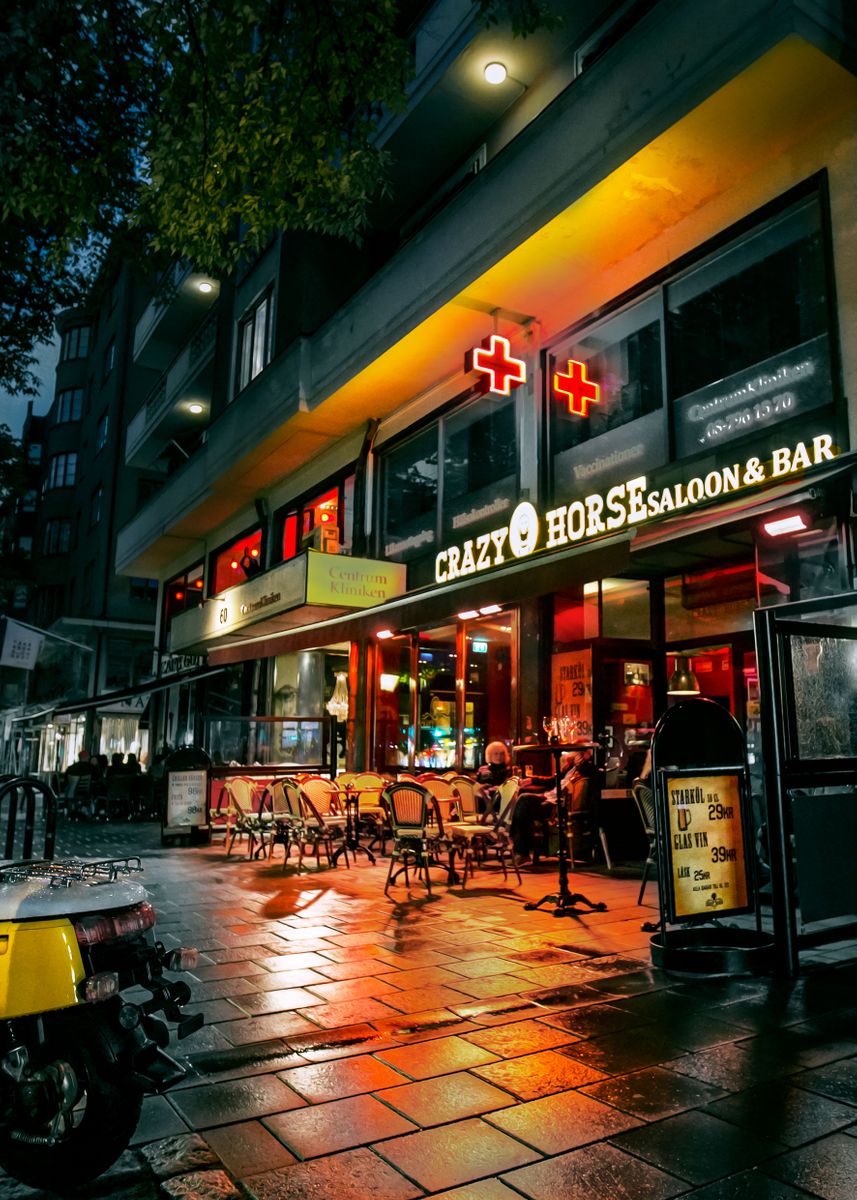 'Crazy Horse' Poster by Noodle Gustafsson | Displate