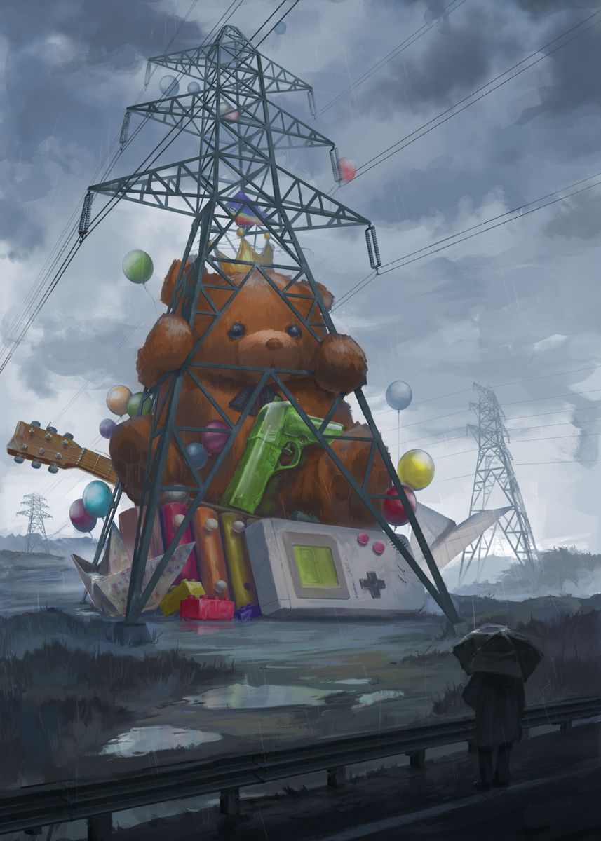 'Numb' Poster by LEFTY LAI | Displate