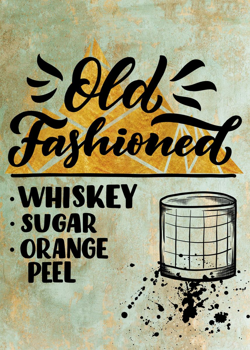 'Old Fashioned' Poster, picture, metal print, paint by Enchanted Elm ...