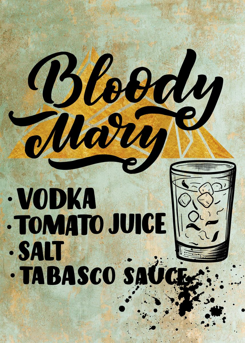'Bloody Mary' Poster, picture, metal print, paint by Enchanted Elm ...