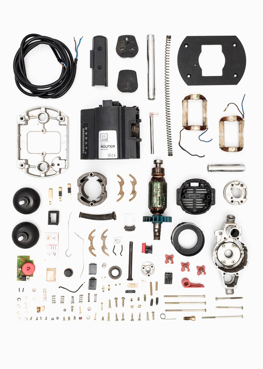 'Electric router' Poster, picture, metal print, paint by Rick Sanders ...