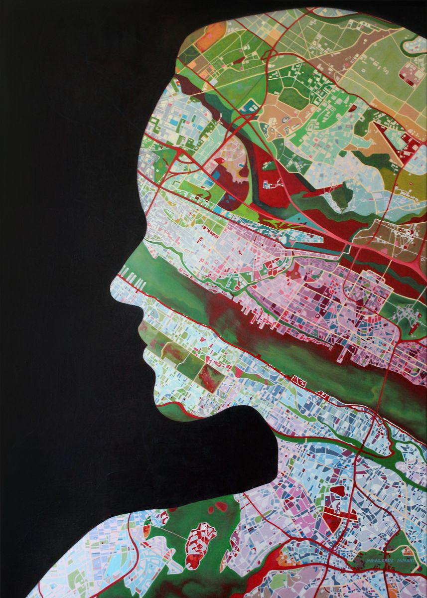 'The Map and the Territory' Poster by Ciprian Mihailescu | Displate