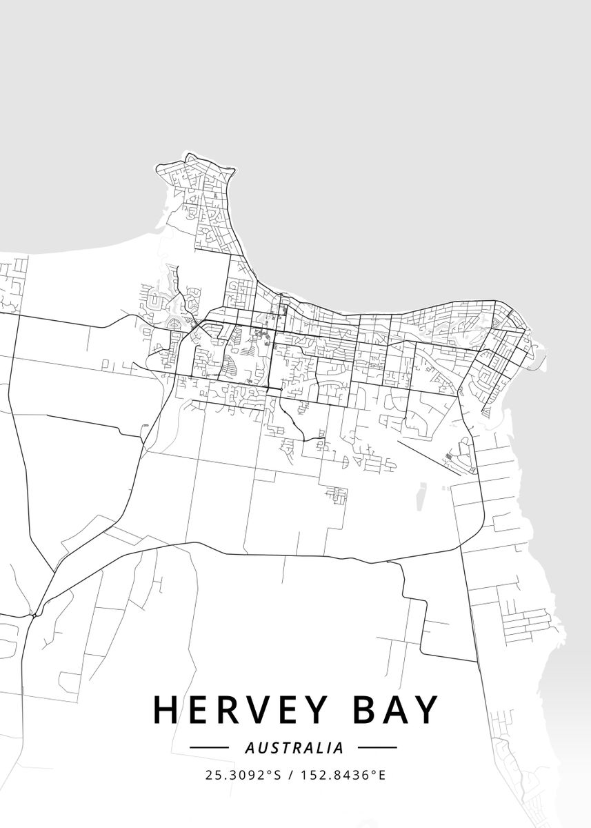'Hervey Bay, Australia' Poster, picture, metal print, paint by Designer ...