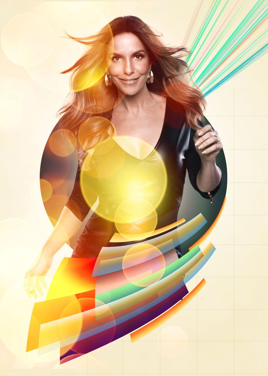 'Ivete' Poster, picture, metal print, paint by Suzy Kelly Flores Pinto ...