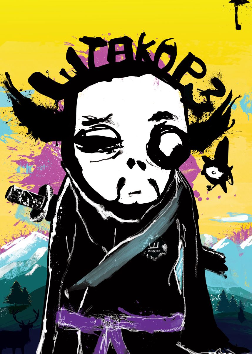 'Sensei ' Poster, picture, metal print, paint by Aleksa Jovanovic ...