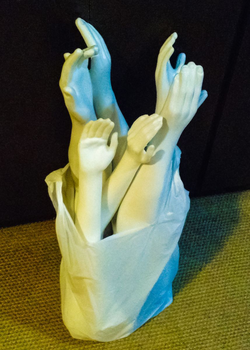 'Hand Bag' Poster by Maximiliano Barbosa | Displate