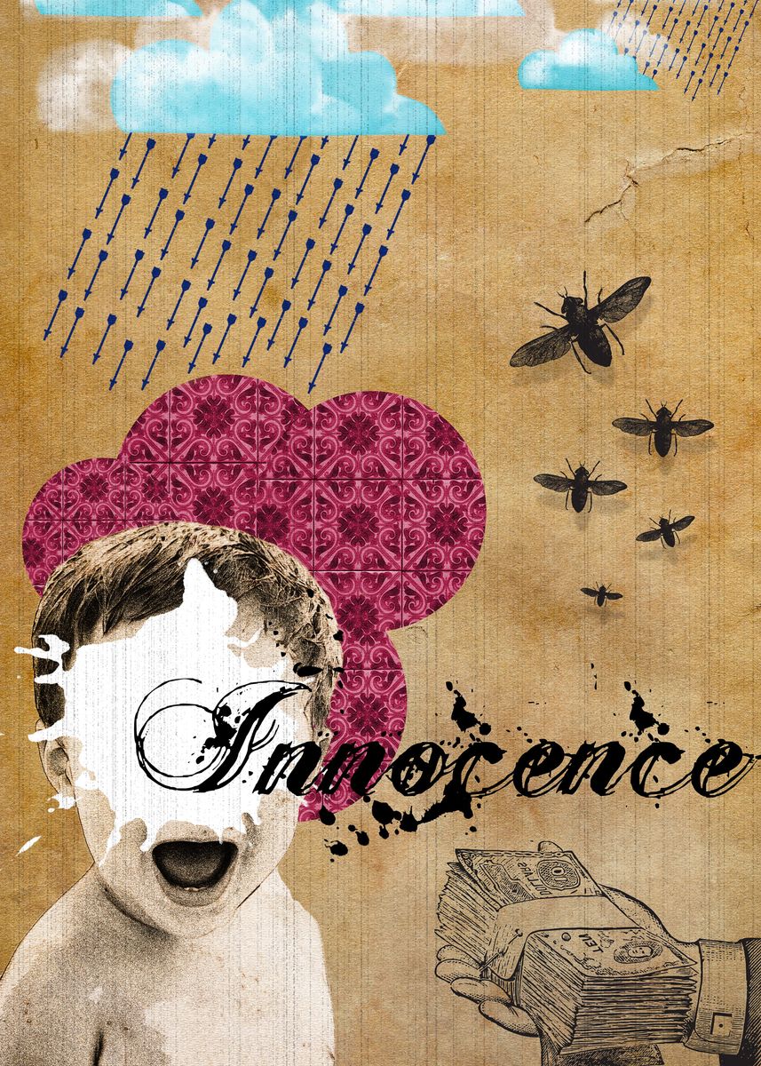 'Innocence' Poster, picture, metal print, paint by elo marc | Displate