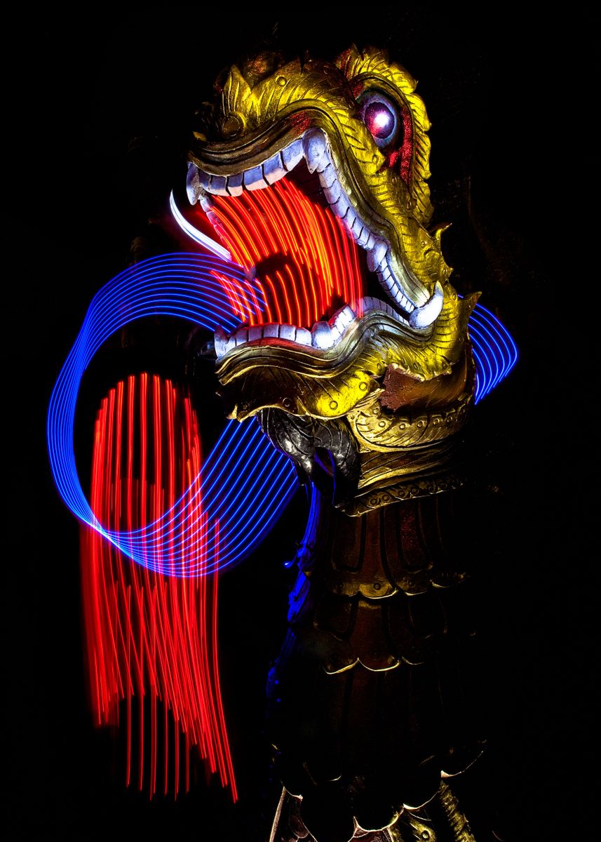 ' Singha' Poster, picture, metal print, paint by Benoît Ricard | Displate