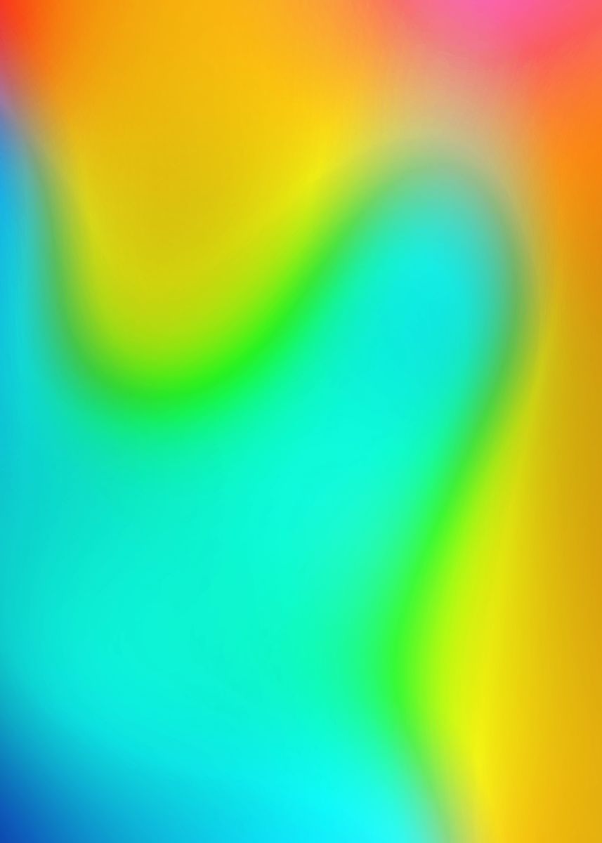 'True colors' Poster, picture, metal print, paint by Christiane Baur ...