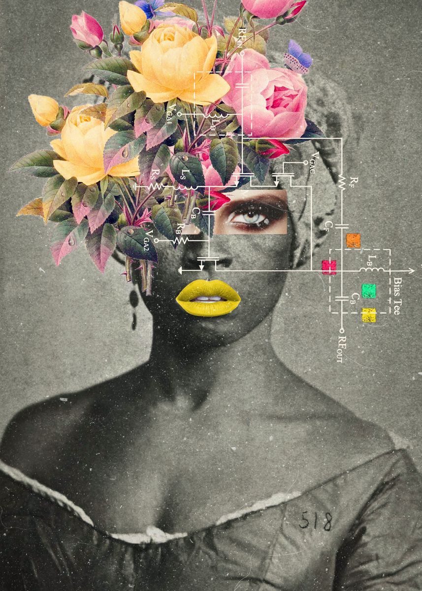 'Beauty Is Subjective' Poster, picture, metal print, paint by elo marc ...