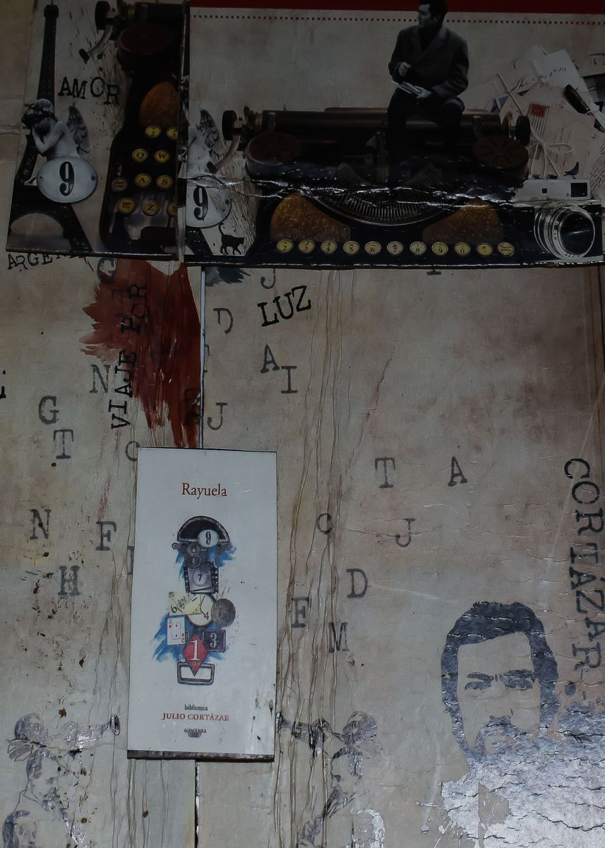 'Rayuela' Poster, picture, metal print, paint by Eduardo Licitra | Displate