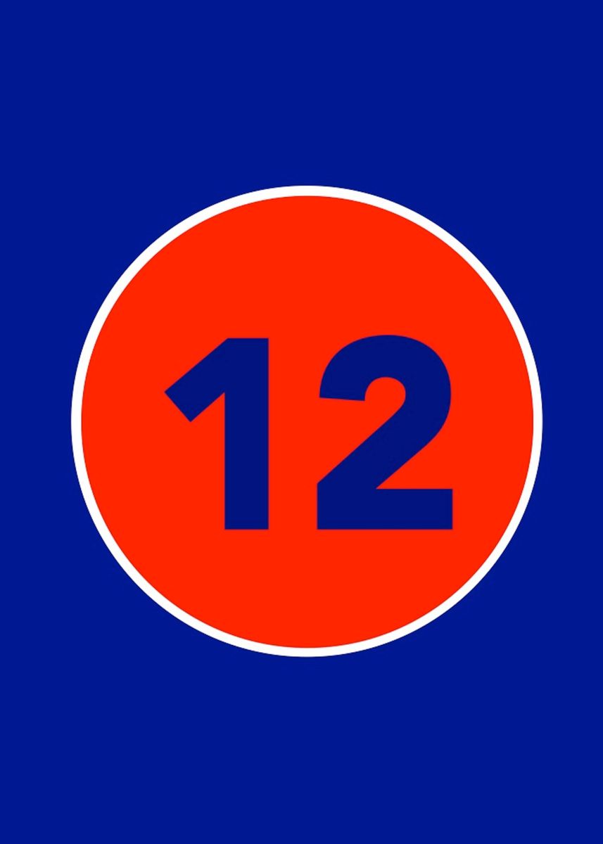 'Twelve (12)' Poster by Tanner Duke | Displate