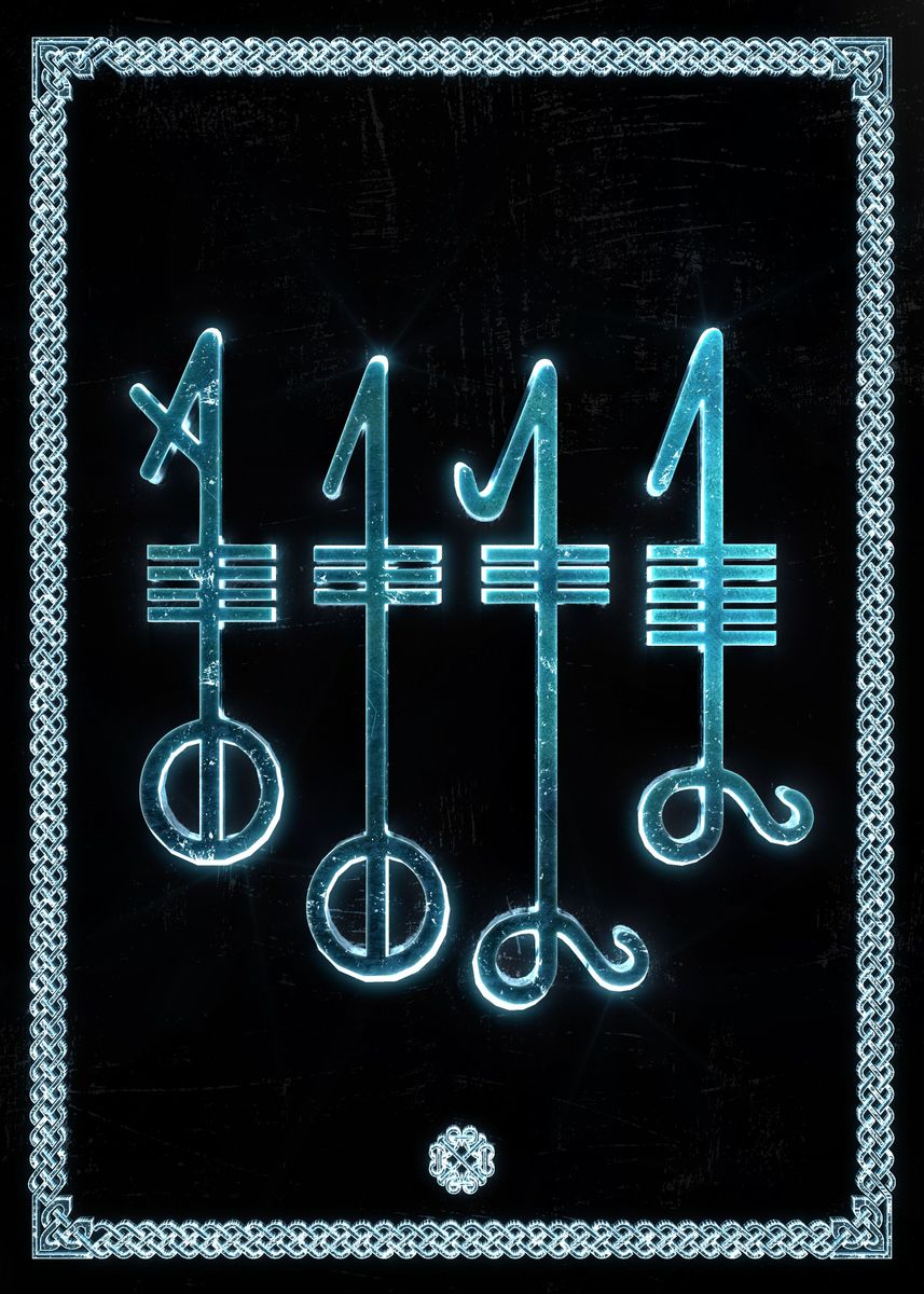 'Svefnthorn' Poster, picture, metal print, paint by Christopher ...