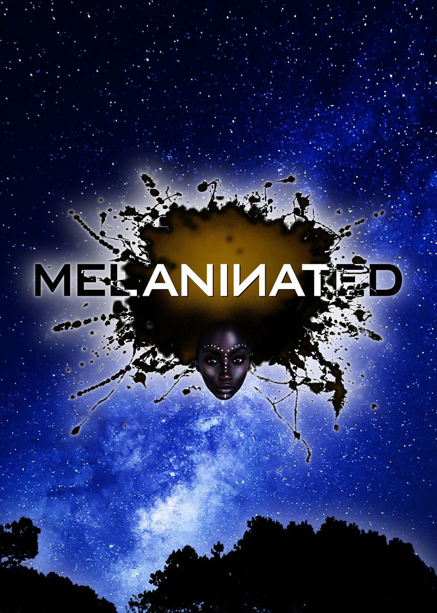 'Melaninated Night' Poster, picture, metal print, paint by Will Waller ...