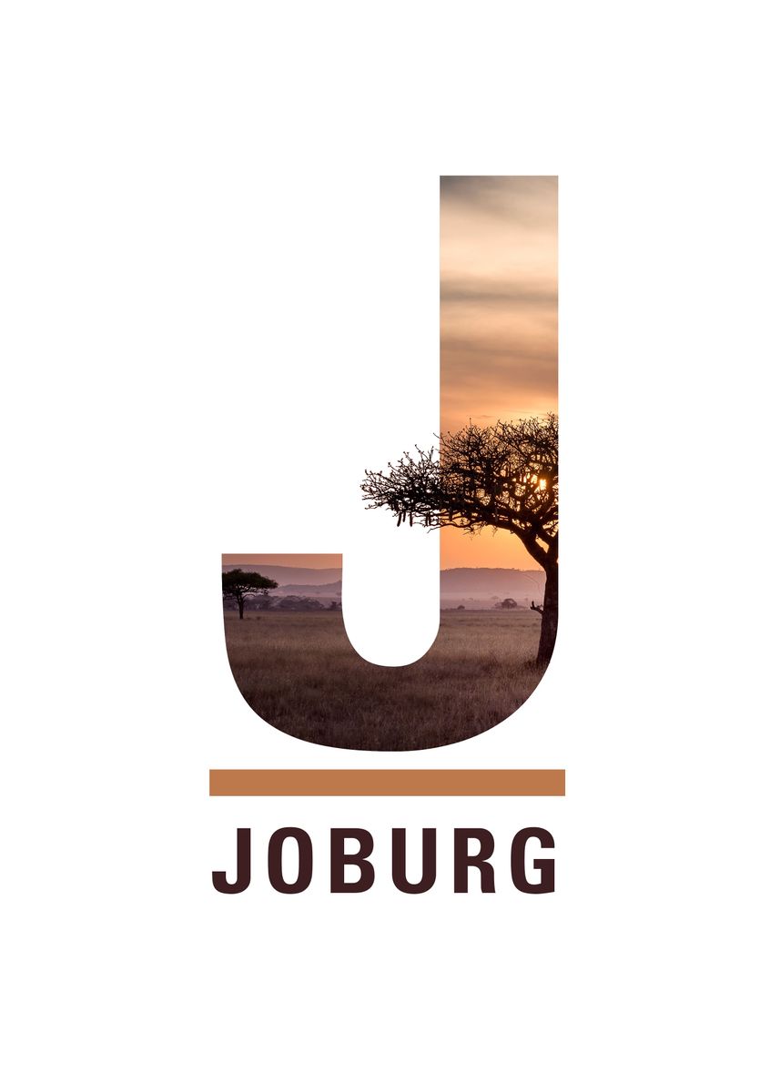 'J-oburg' Poster by Don Mario | Displate