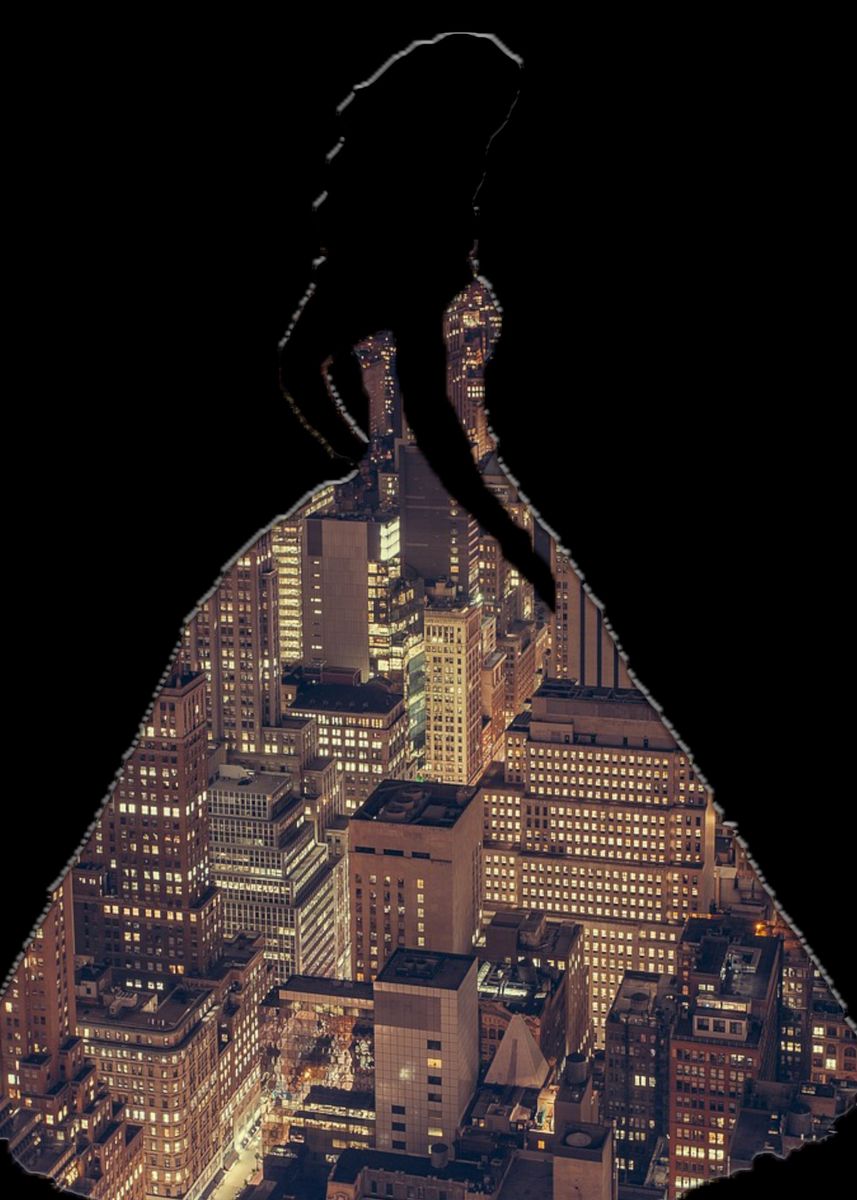 'The New York Girl ' Poster by Bilyana Ninova | Displate