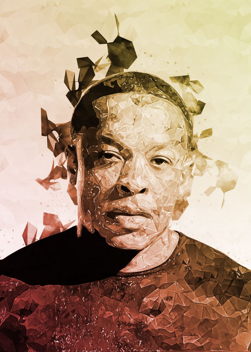 'Dr Dre' Poster, picture, metal print, paint by Tatjana Geyr | Displate