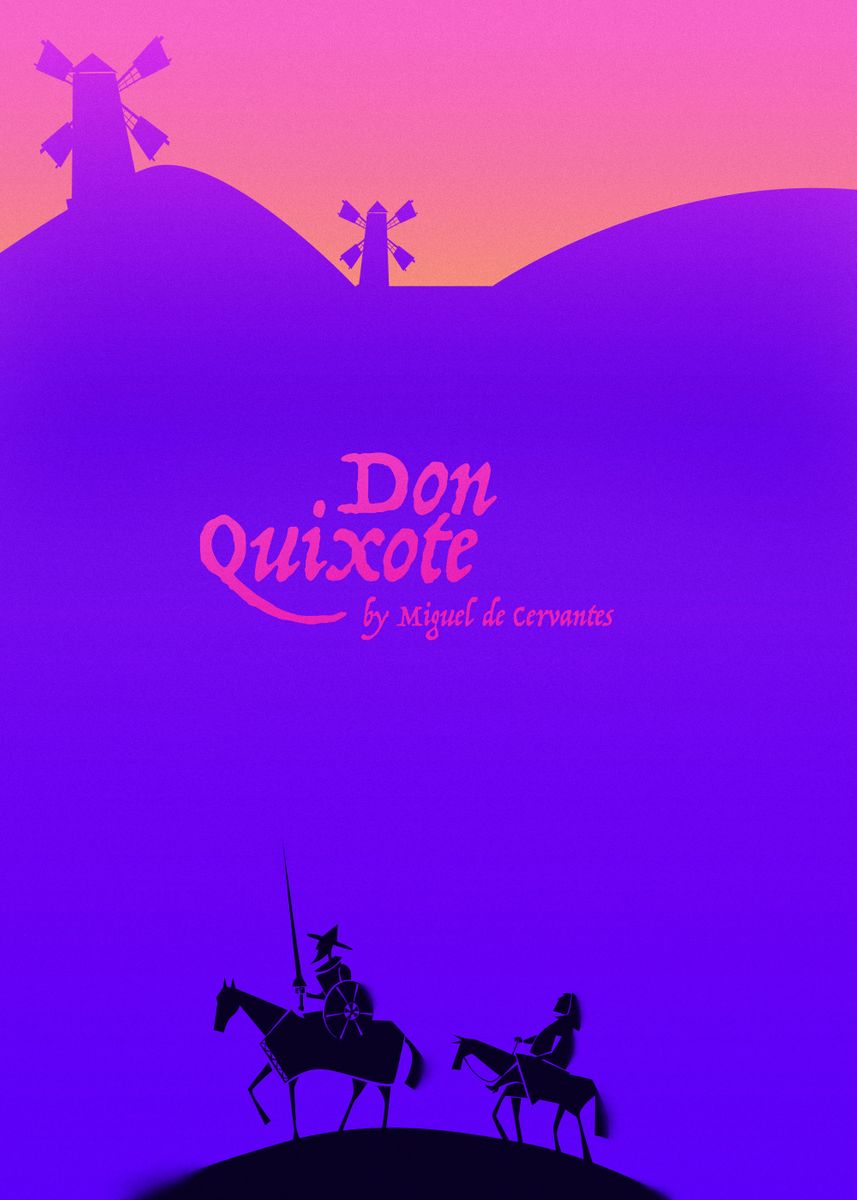 'Don Quixote' Poster by Mr Jackpots | Displate