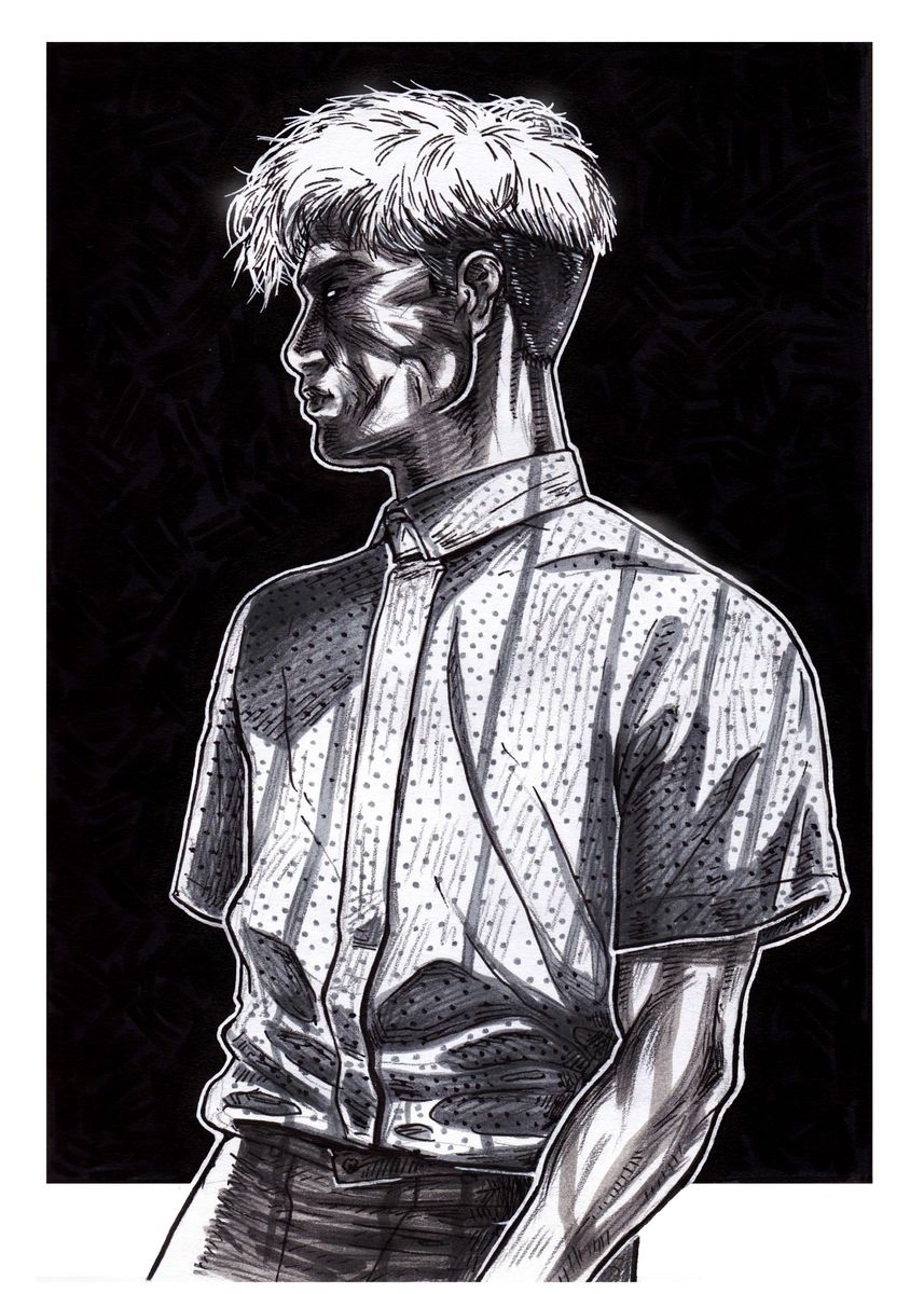 'Devil Model' Poster, picture, metal print, paint by vojislav jankovic ...