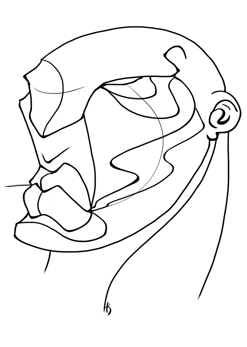 'Mr Slap ' Poster by Hasan Kaya | Displate