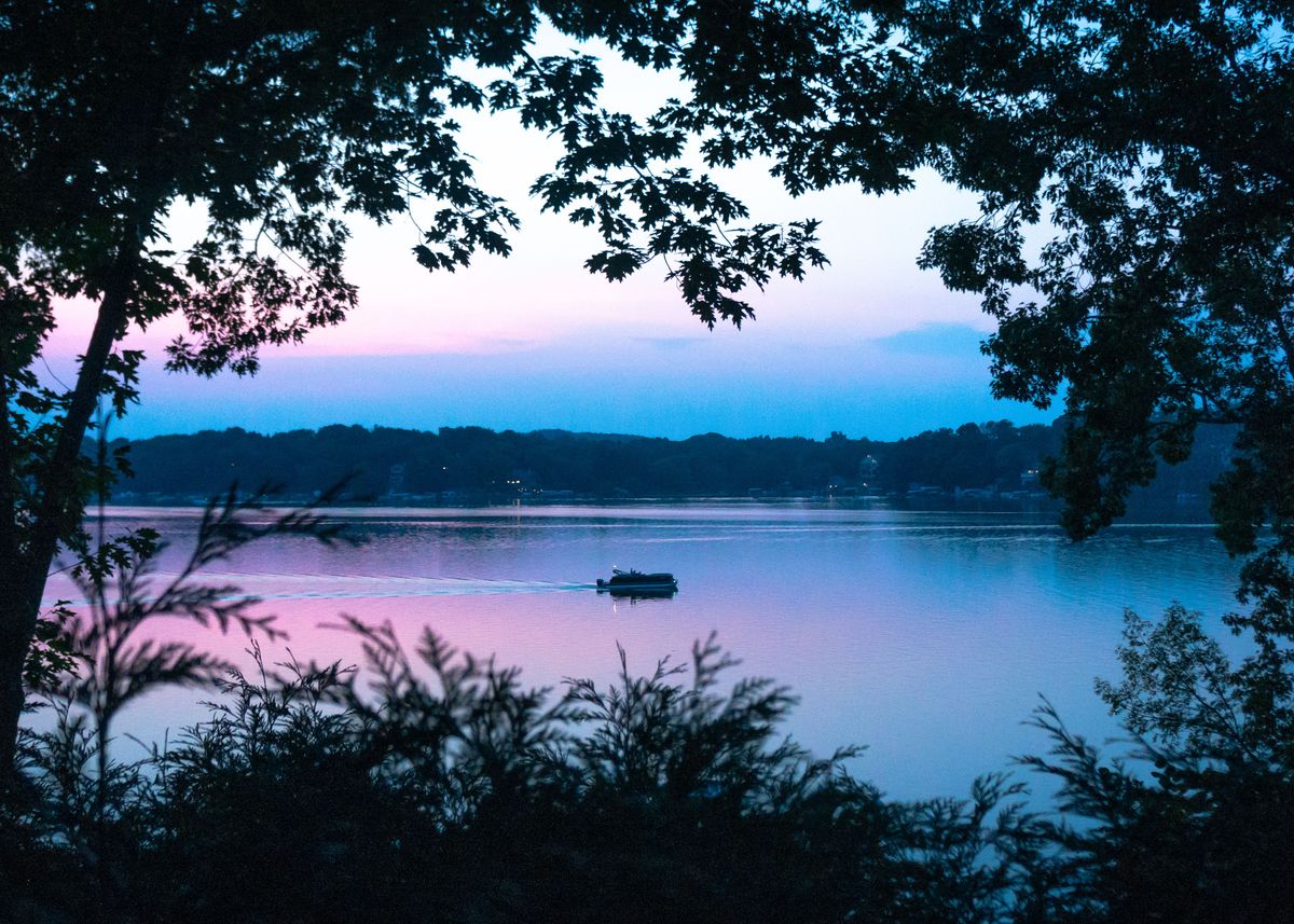 'Lake Beulah' Poster by Andres Canchon | Displate