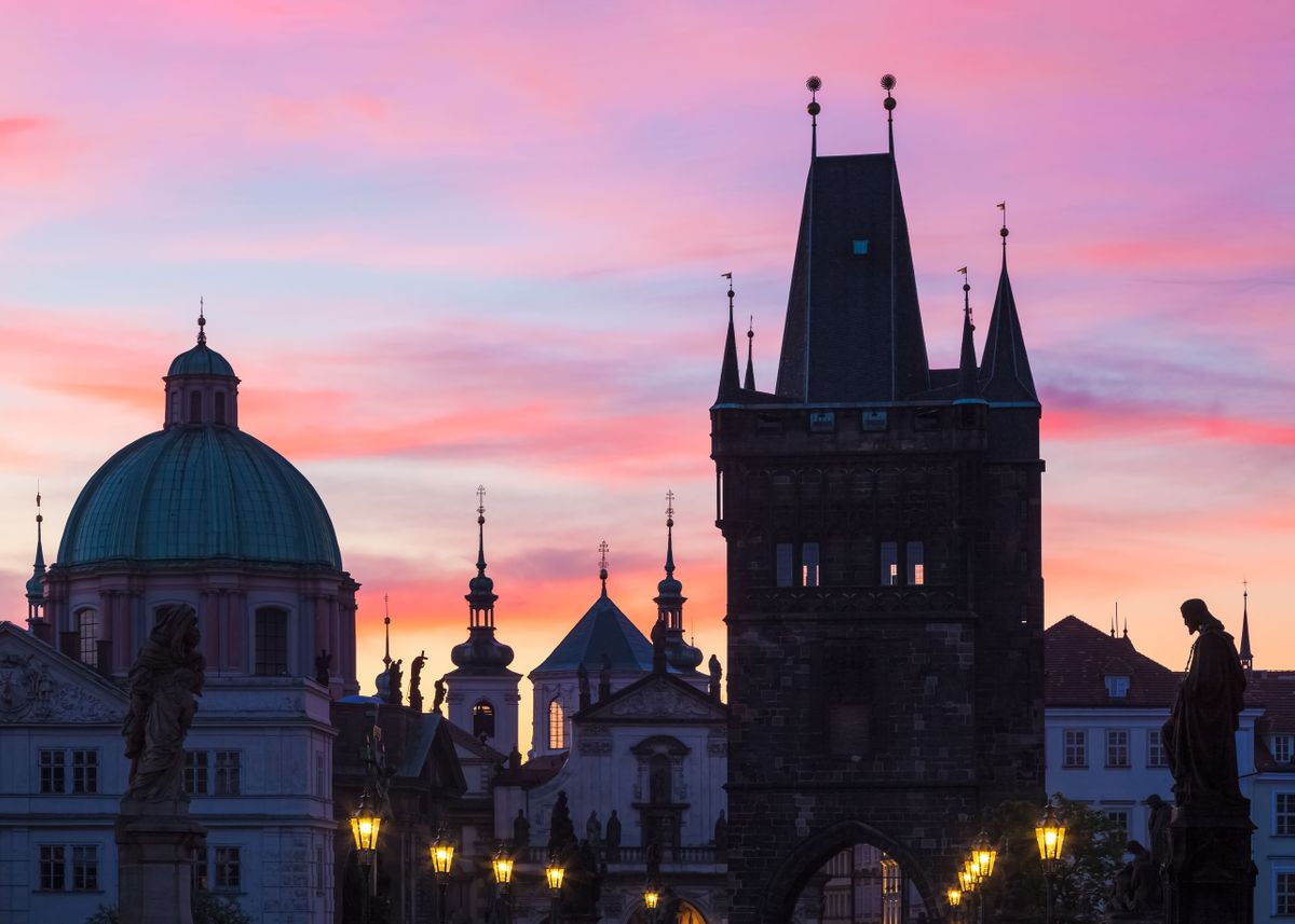 'Prague 12' Poster by Tom Uhlenberg | Displate