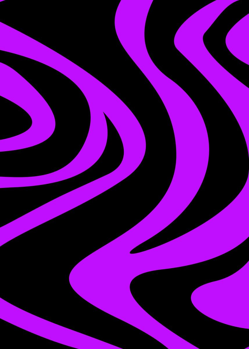 'Violet Energy' Poster by Zenden Caparoso | Displate