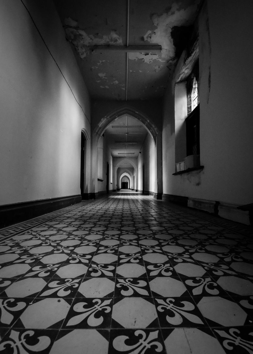 'Dumfries Convent' Poster, picture, metal print, paint by Lorraine ...