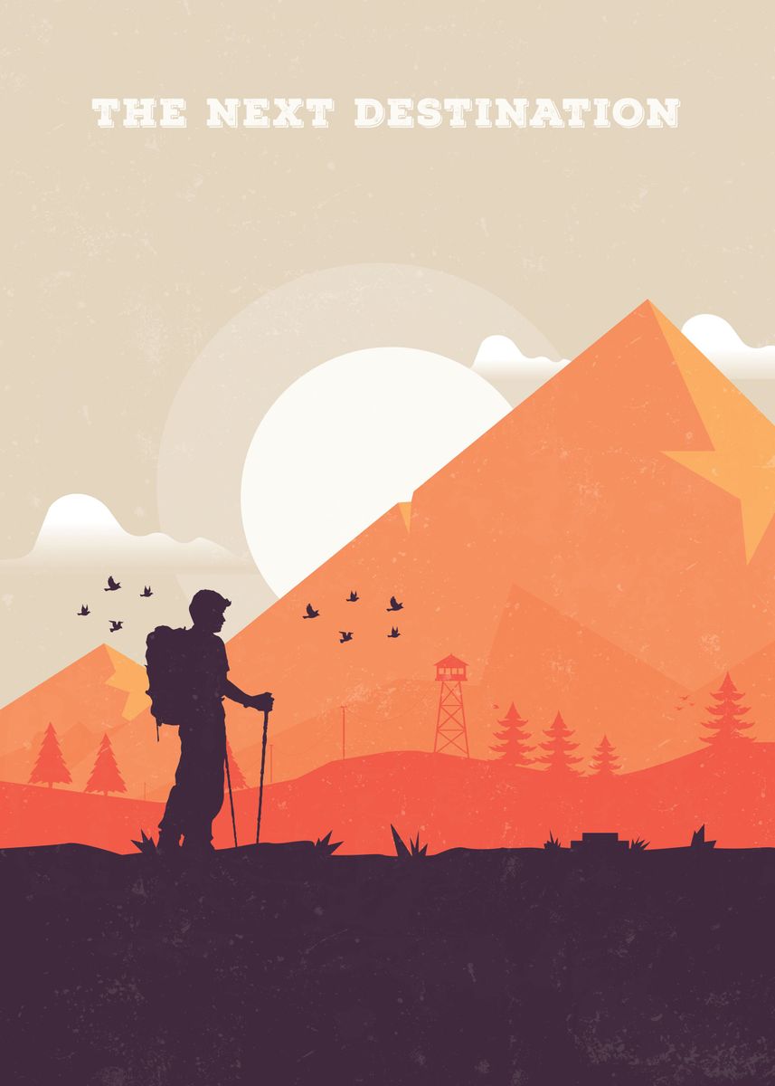 'The Next Destination' Poster, picture, metal print, paint by Faizan ...