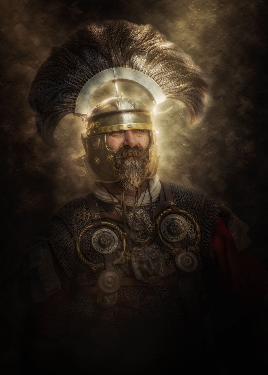 'The centurion' Poster, picture, metal print, paint by Alain Gaymard ...