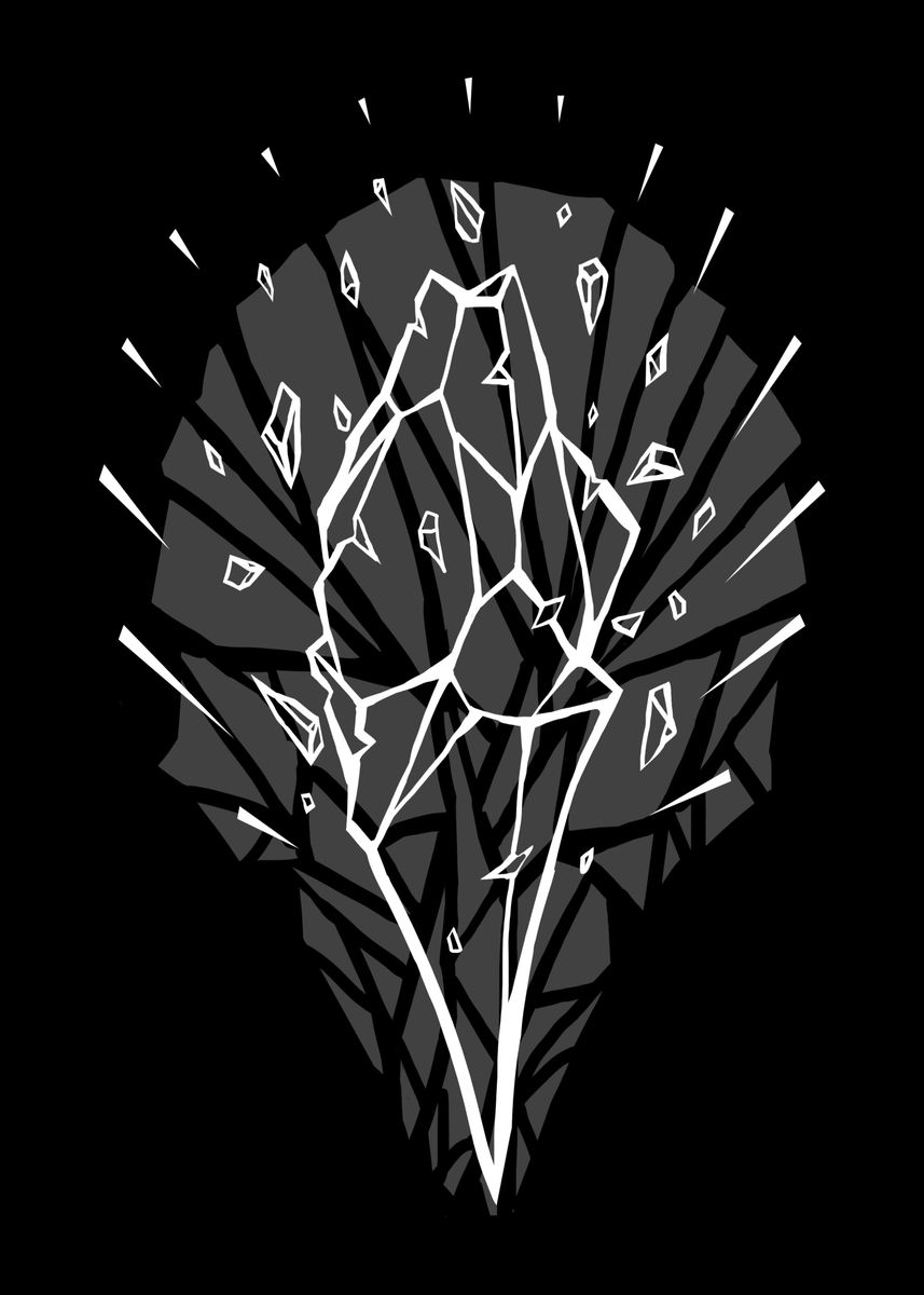 'Diamond Burst' Poster, picture, metal print, paint by design by ...