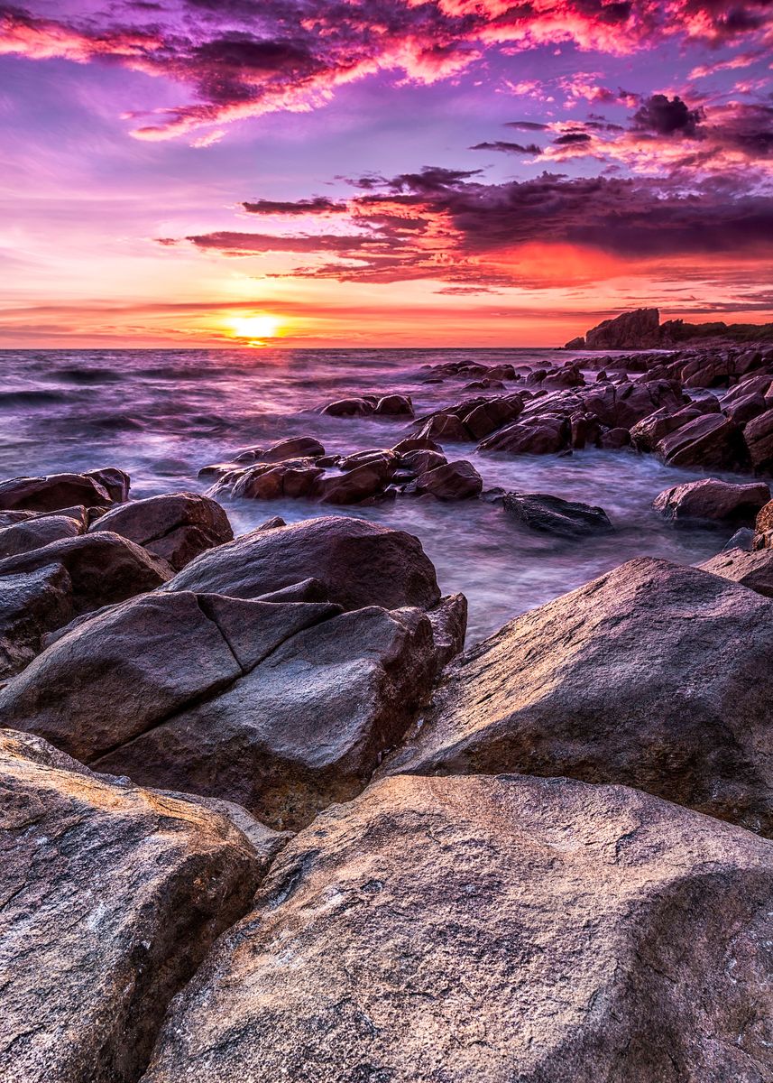 'Castle Rock' Poster, picture, metal print, paint by David Ashley ...