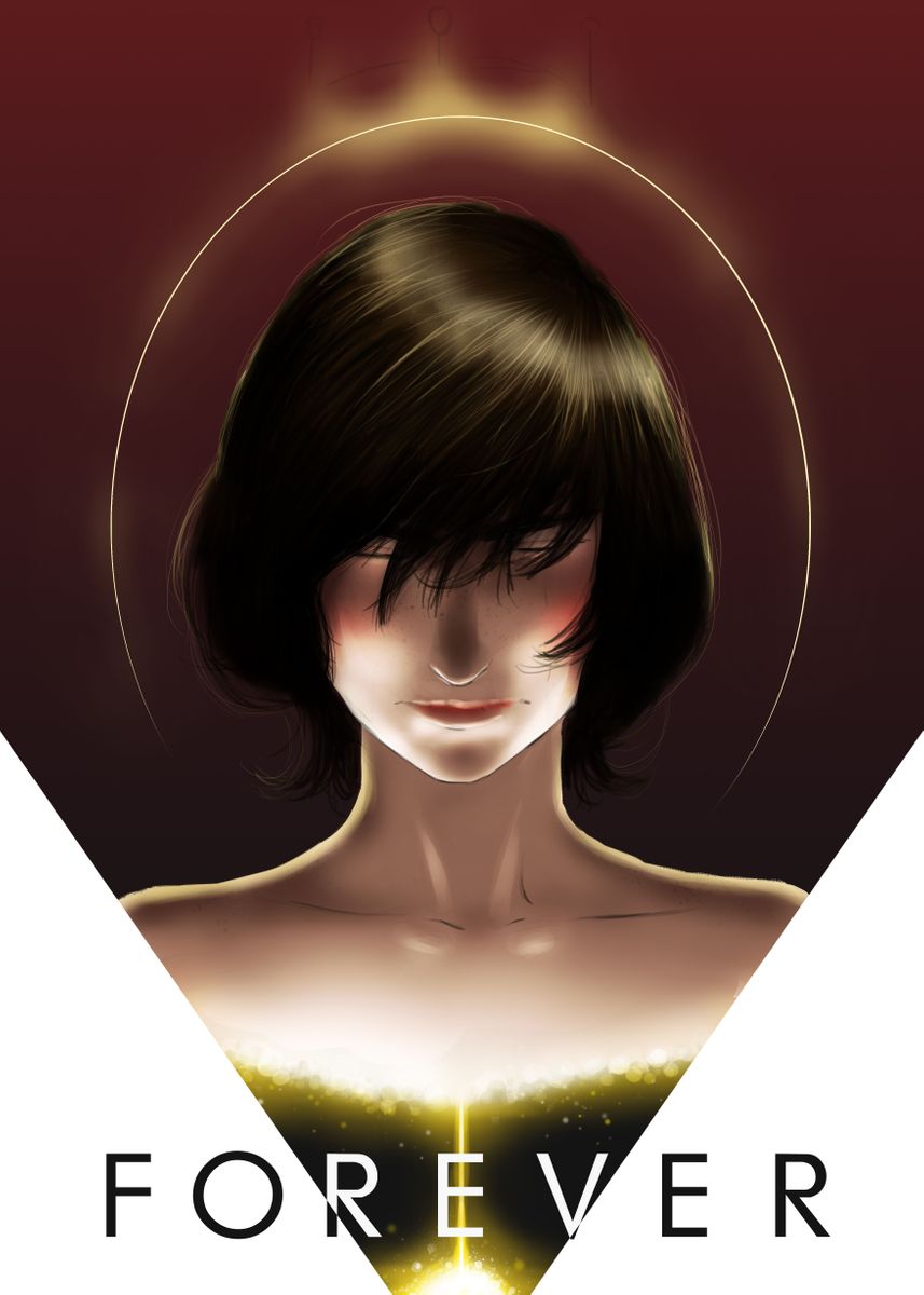 'Forever' Poster, picture, metal print, paint by abderrafiiky | Displate